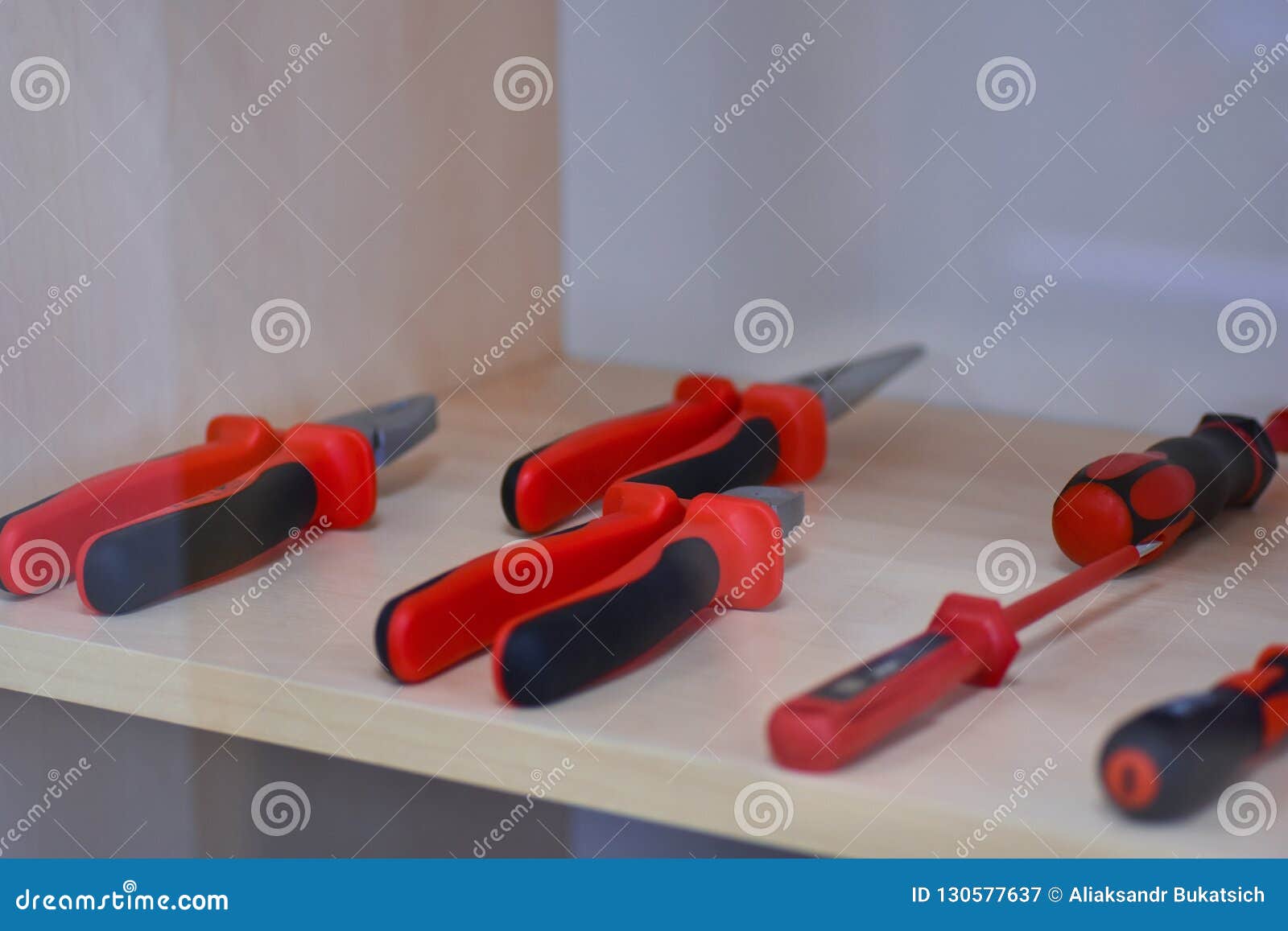 Dielectric Red Tool for Working in Existing Electrical Installations on ...