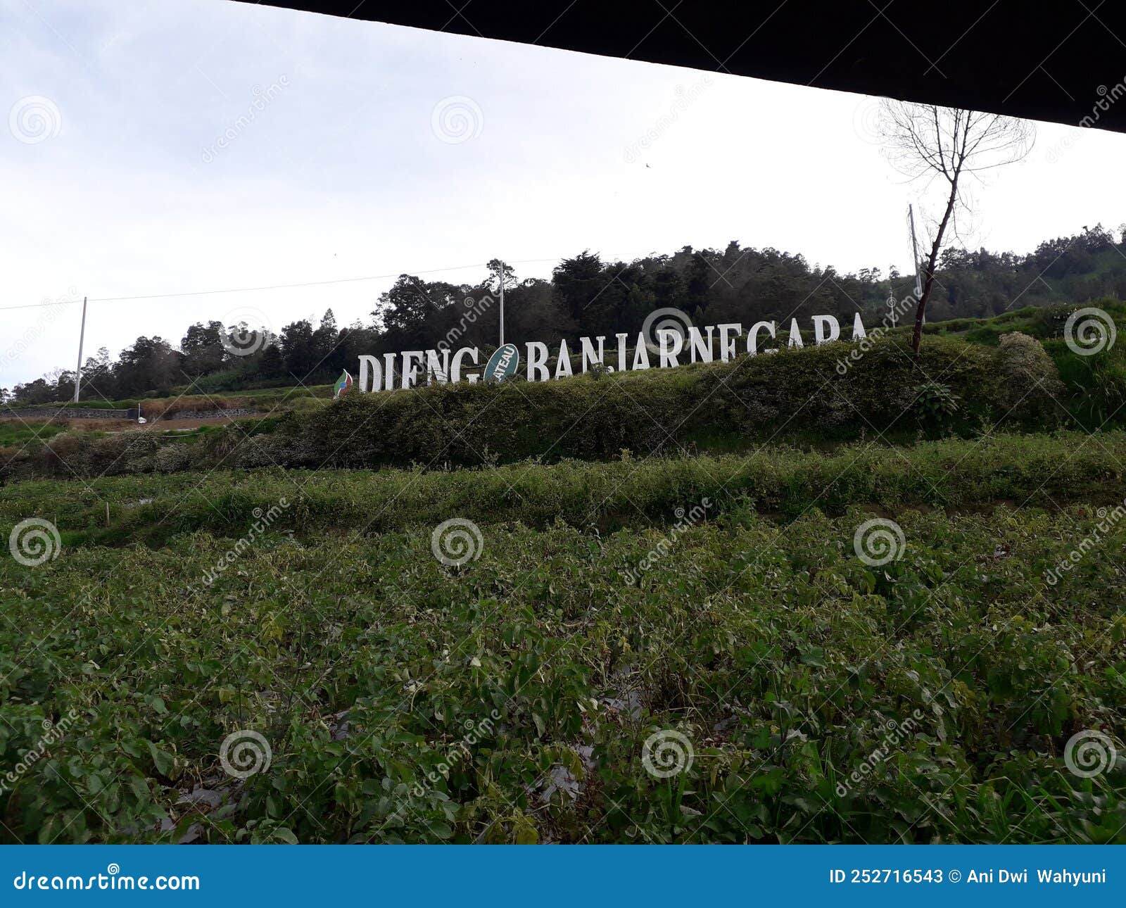 Dieng Banjarnegara Central Java Indonesia Stock Image - Image of ...