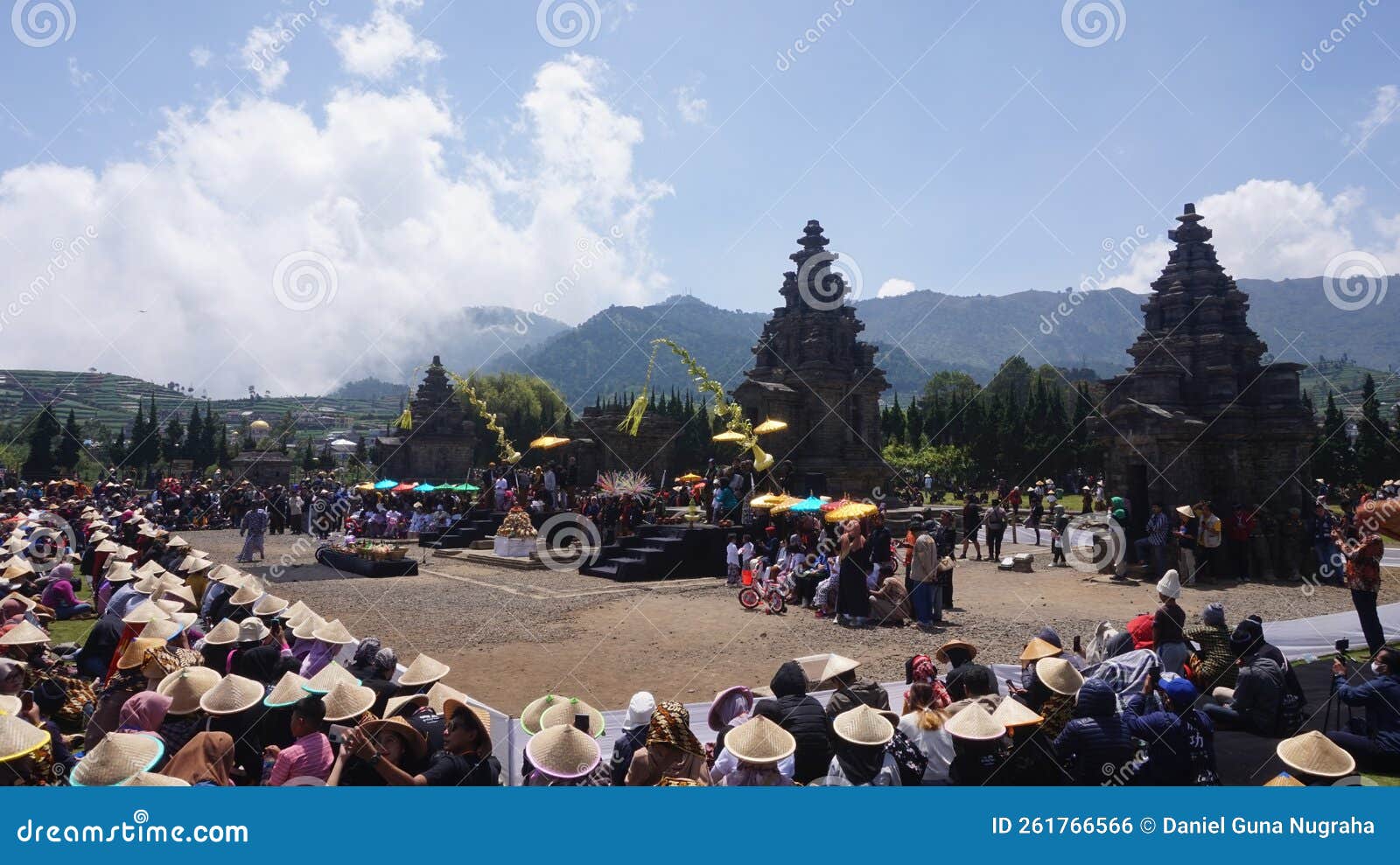 Dieng cultural festival editorial photo. Image of tourism - 261766566