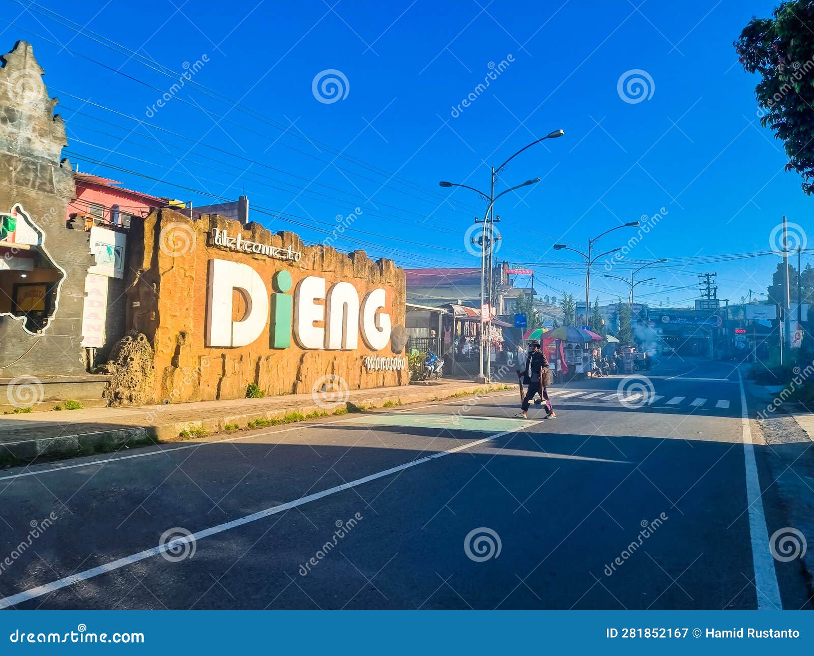 Dieng Landmark during Quiet Conditions on 22 JUNE 2023 at Mount Prau ...