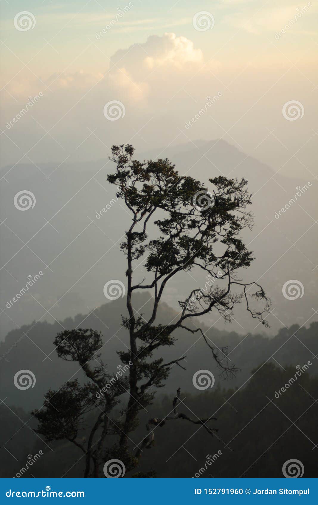 Dieng stock photo. Image of nature, mountain, sunset - 152791960