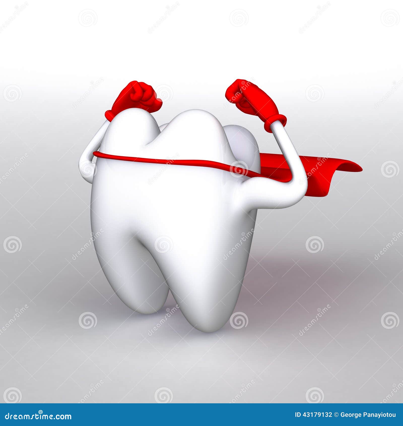 Diente sano fuerte stock de ilustración. Ilustración de higiene - 43179132