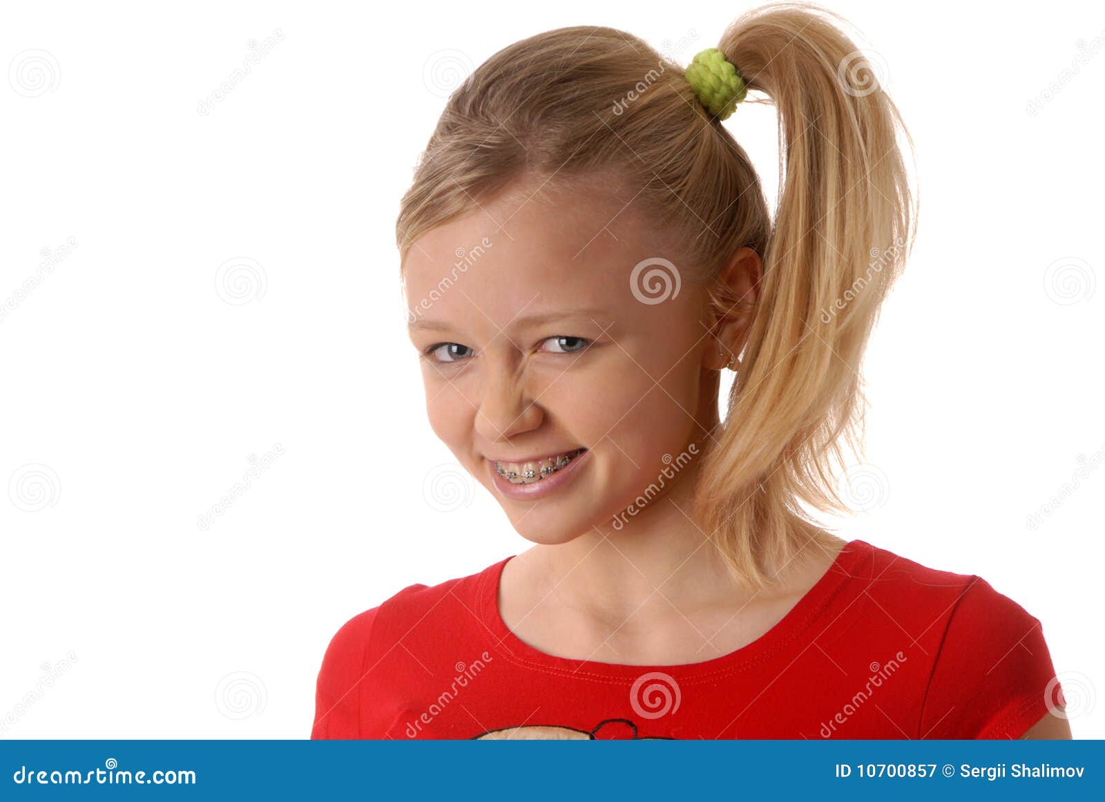 Dientes rectos imagen de archivo. Imagen de sonrisa, corchetes - 10700857