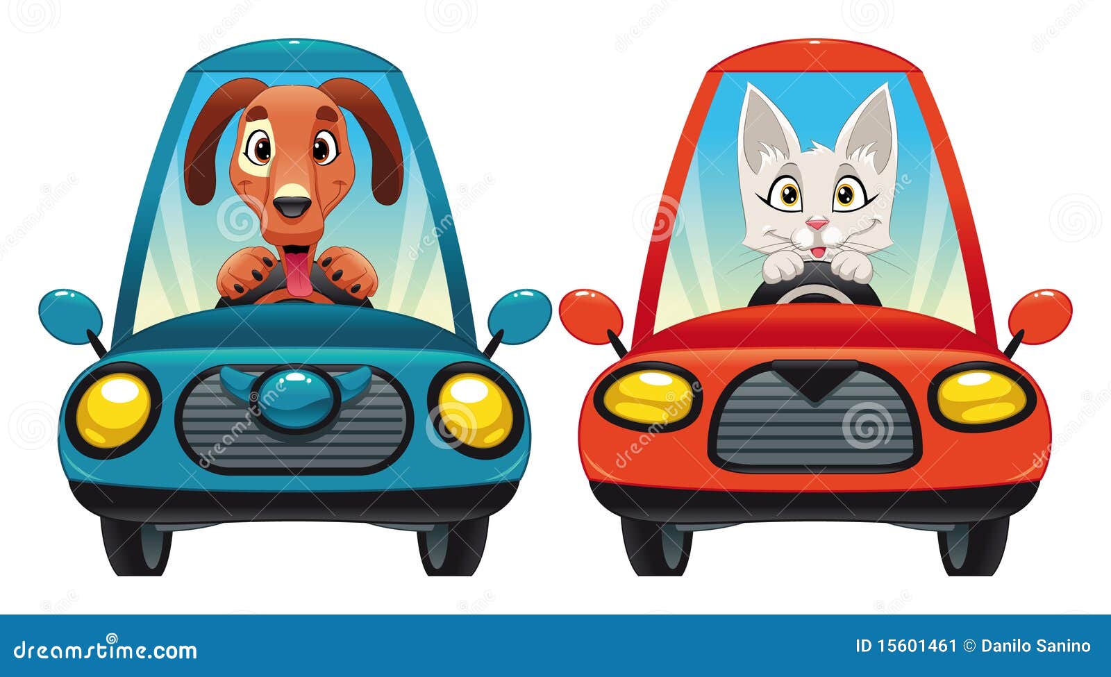 Hond En Kat Clipart Hond Kat Vectoren, Illustraties En Clipart 123RF