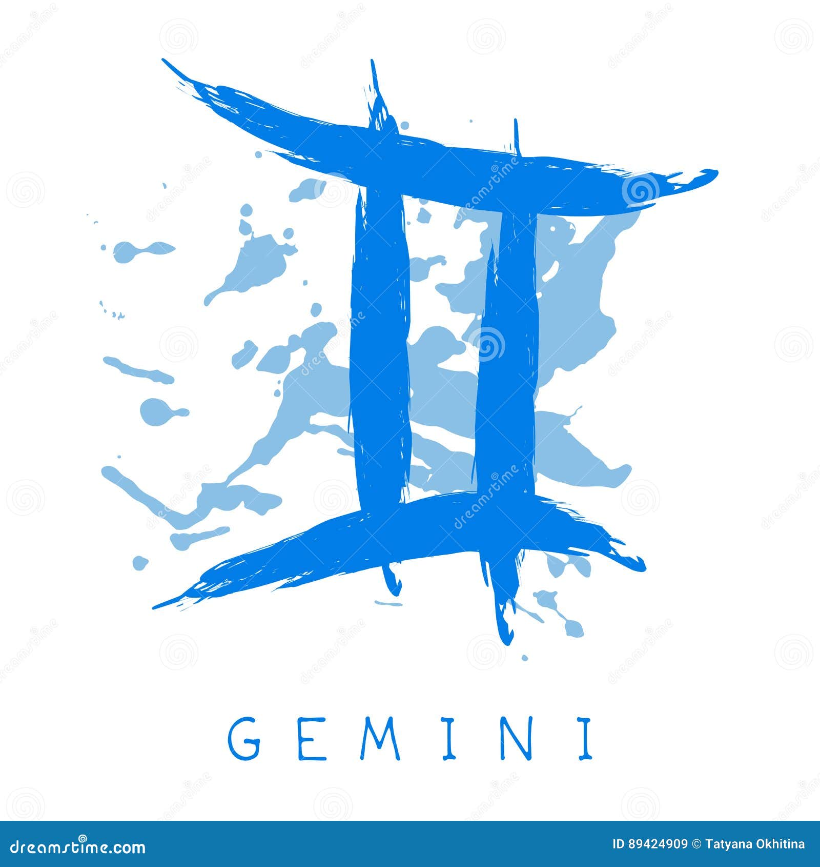 Dierenriem symbool-07 vector illustratie. Illustration of begrip - 89424909