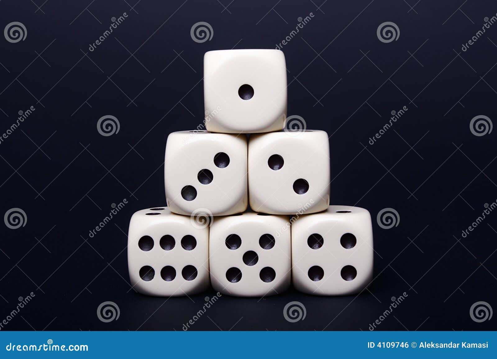 Dies stock photo. Image of games, background, abstract - 4109746
