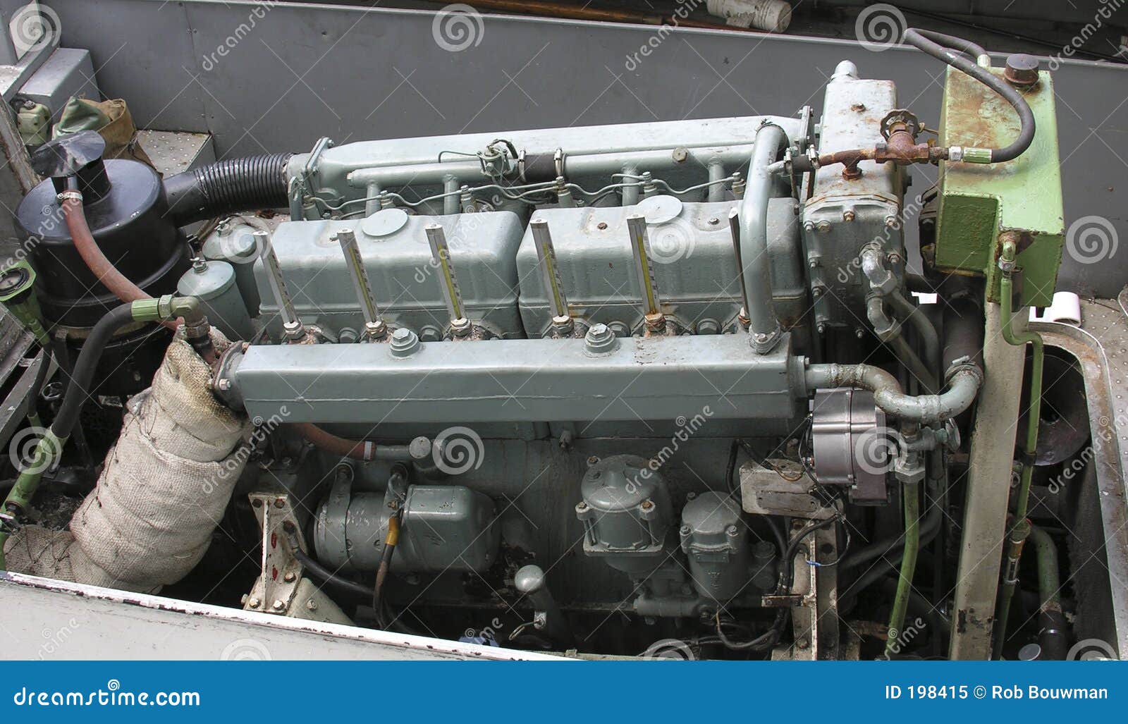 Diesel engine stock image. Image of engine, industrial - 198415