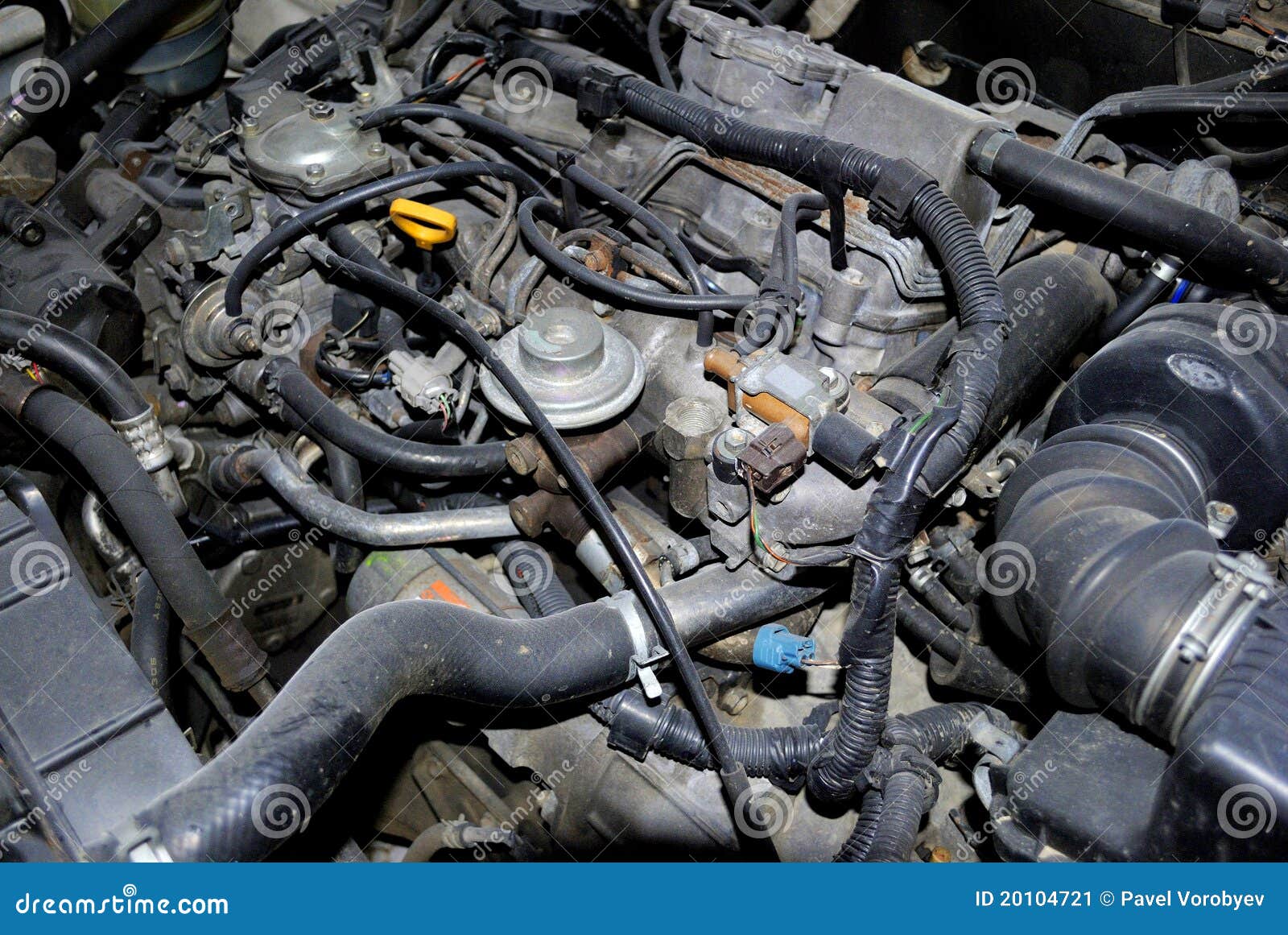 Diesel engine stock image. Image of common, auto, automobile - 20104721