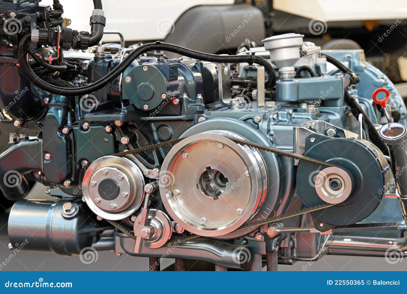 Diesel engine stock image. Image of diesel, turbo, powerful - 22550365