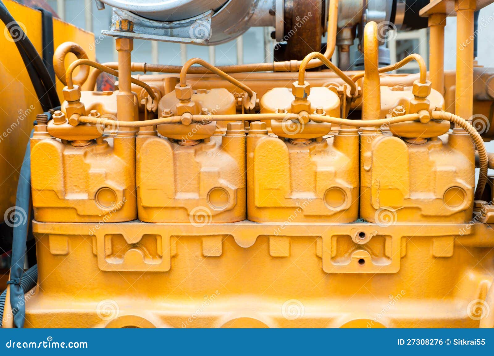 Diesel engine stock photo. Image of interior, electrical - 27308276