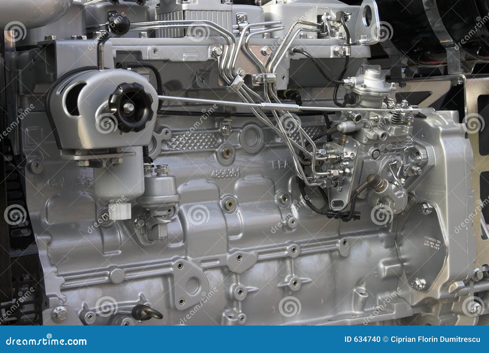 Diesel engine stock photo. Image of engineer, business - 634740