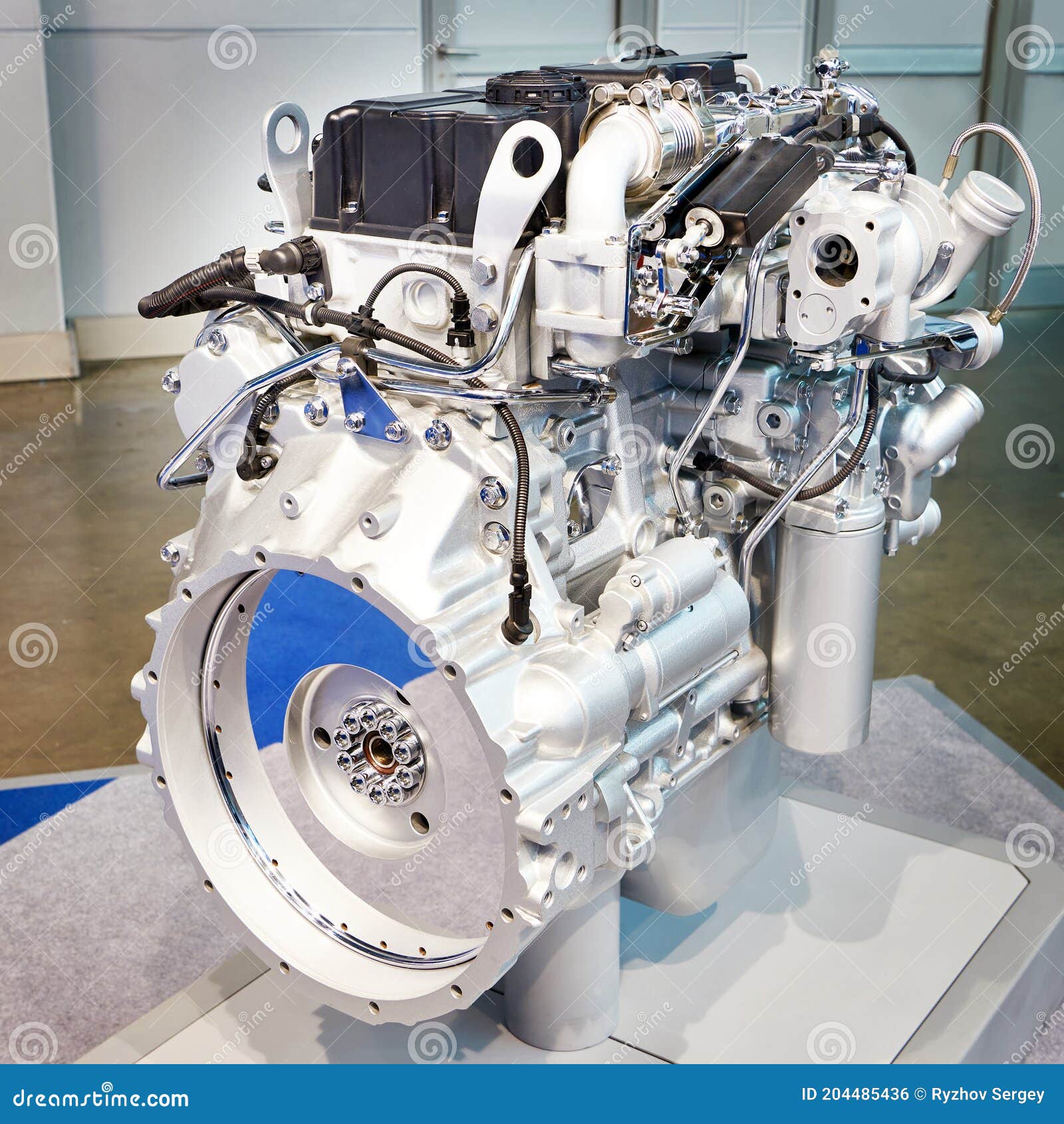 Diesel engine editorial photo. Image of logistic, transportation ...