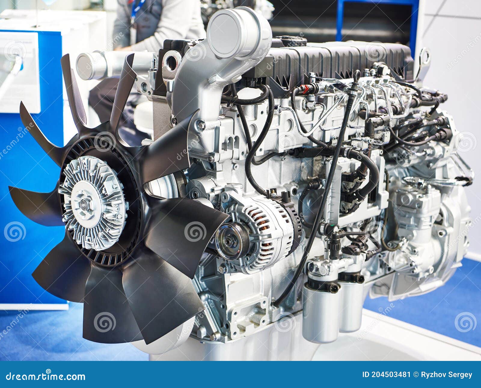 Diesel engine editorial photo. Image of industry, presentation - 204503481