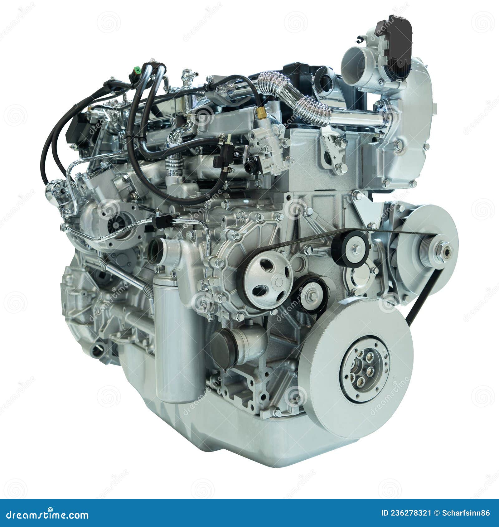 Diesel engine isolated stock image. Image of fuel, technology - 236278321