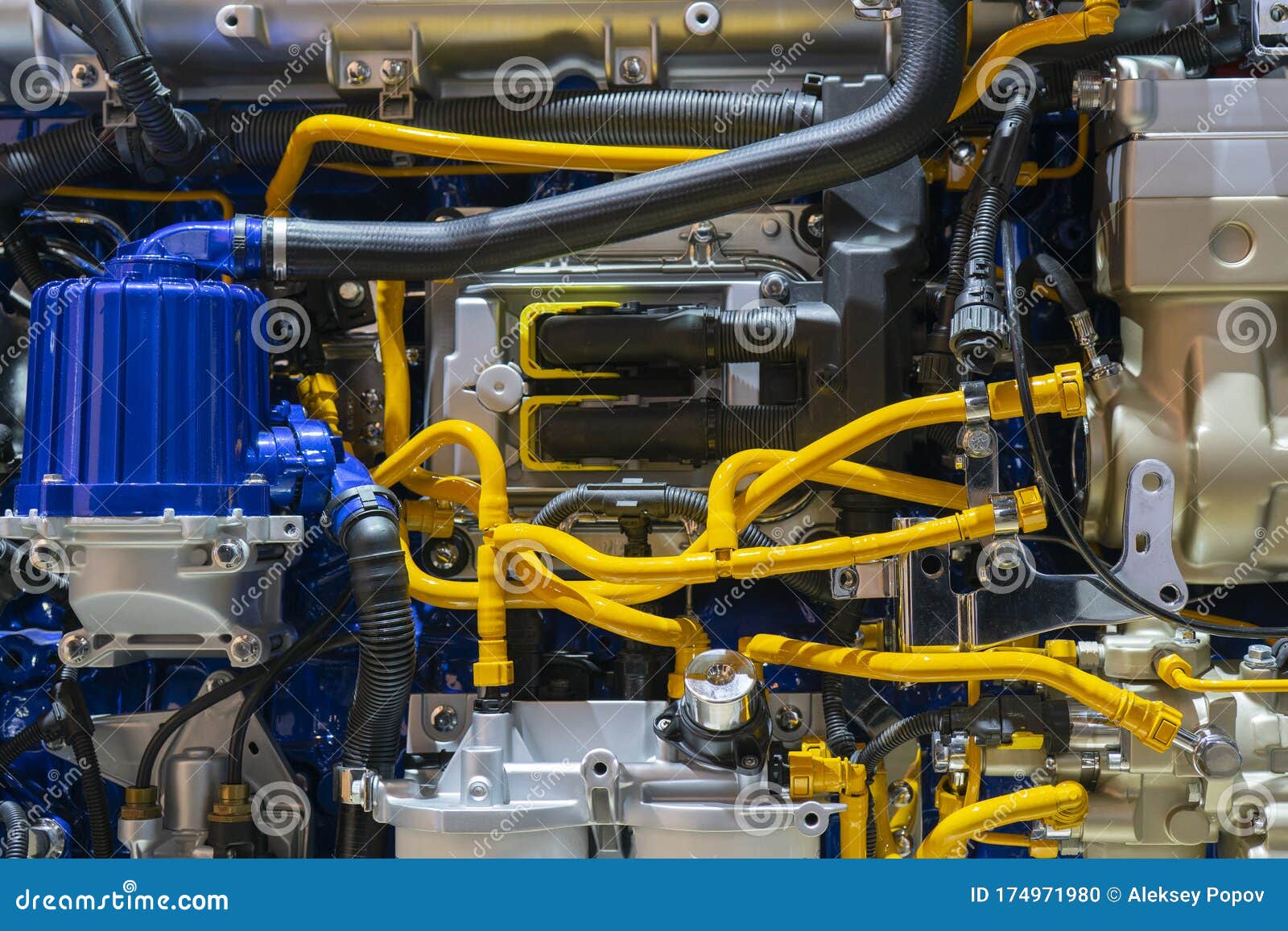Modern Technologies for Production of Internal Combustion Engines Stock ...