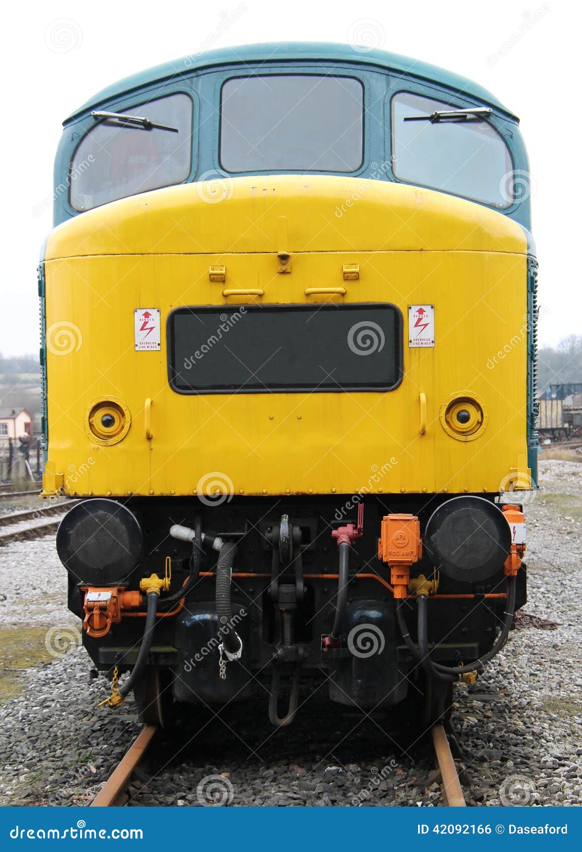 Diesel Engine Train. stock photo. Image of logistics - 42092166
