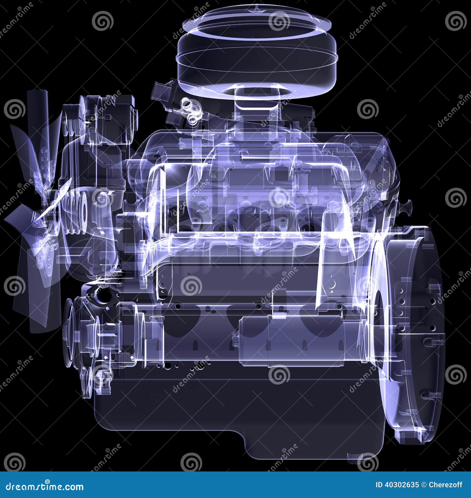 Diesel Engine Cutaway Drawings Cartoon Vector | CartoonDealer.com ...