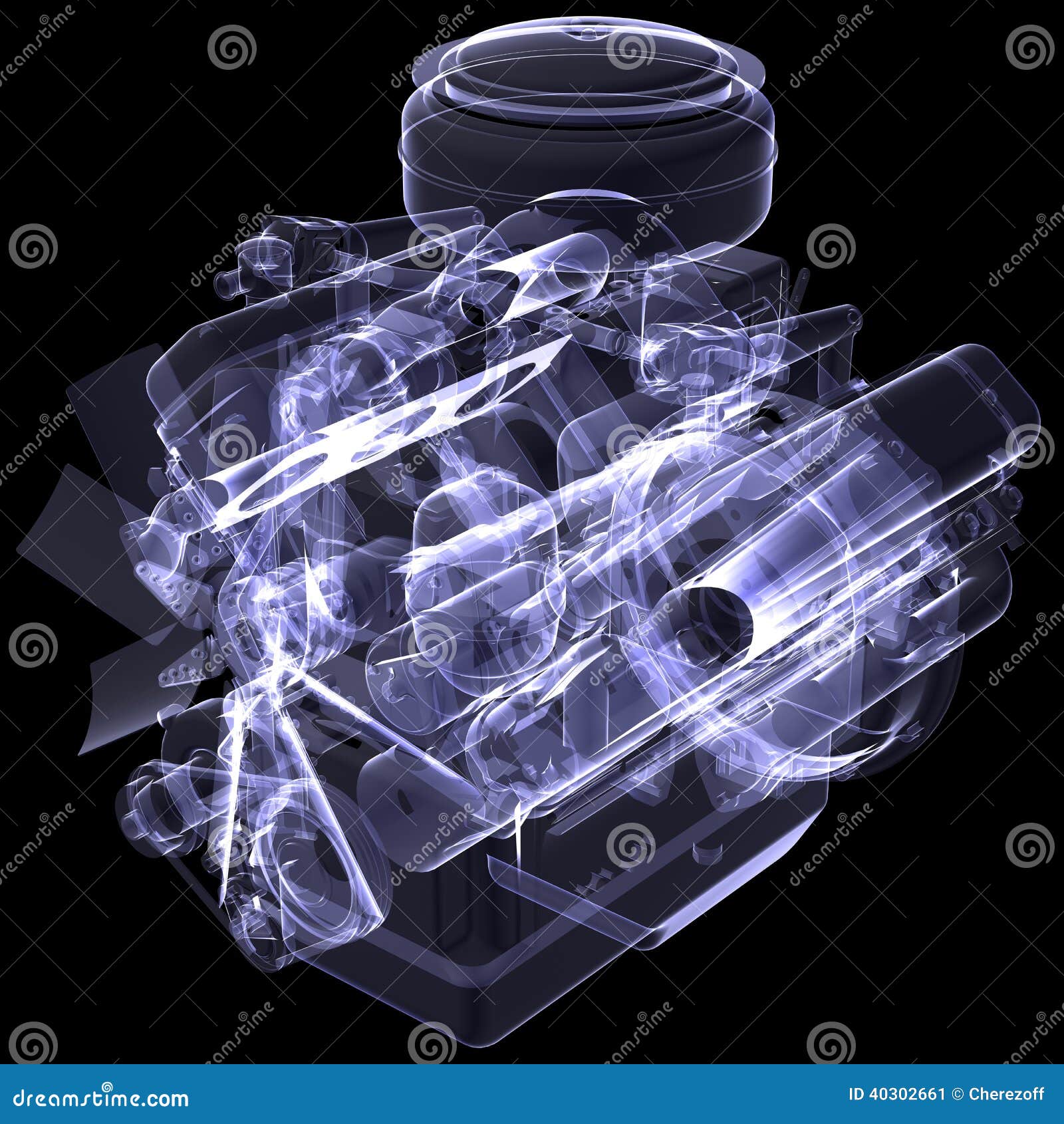Diesel Engine Cutaway Drawings Cartoon Vector | CartoonDealer.com ...