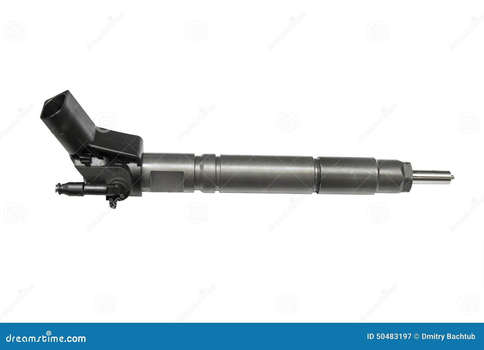 Diesel Fuel Injection Nozzle Stock Image - Image of injecting, metal ...
