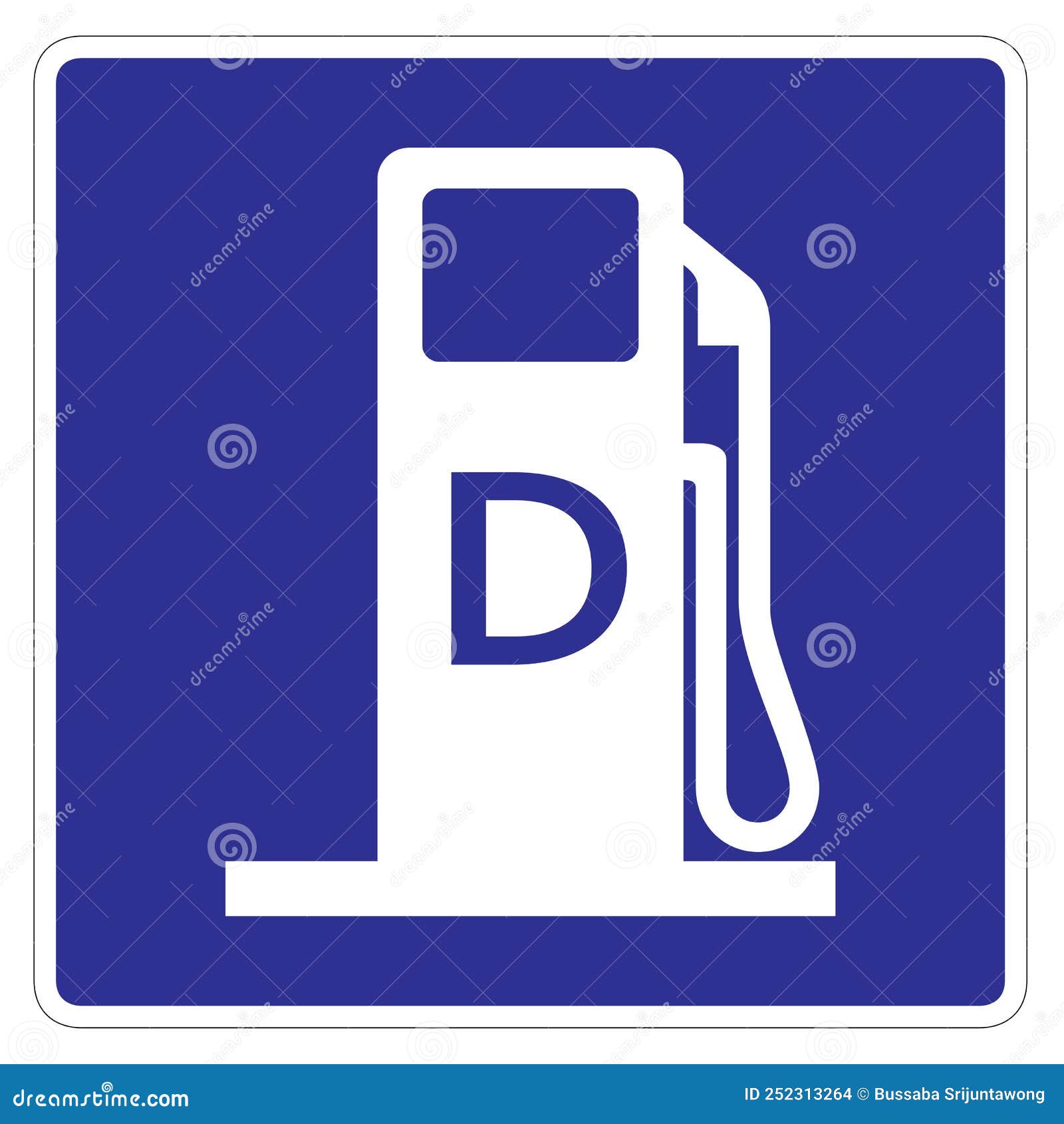 Diesel Fuel Injection Ignition Stroke Vector Illustration ...