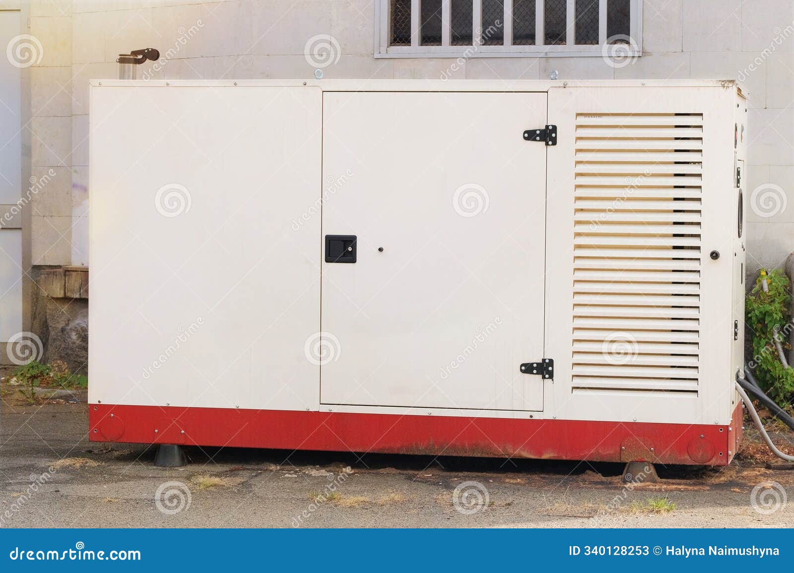 Diesel Generator for Emergency Power Supply. Backup Power Supply of ...