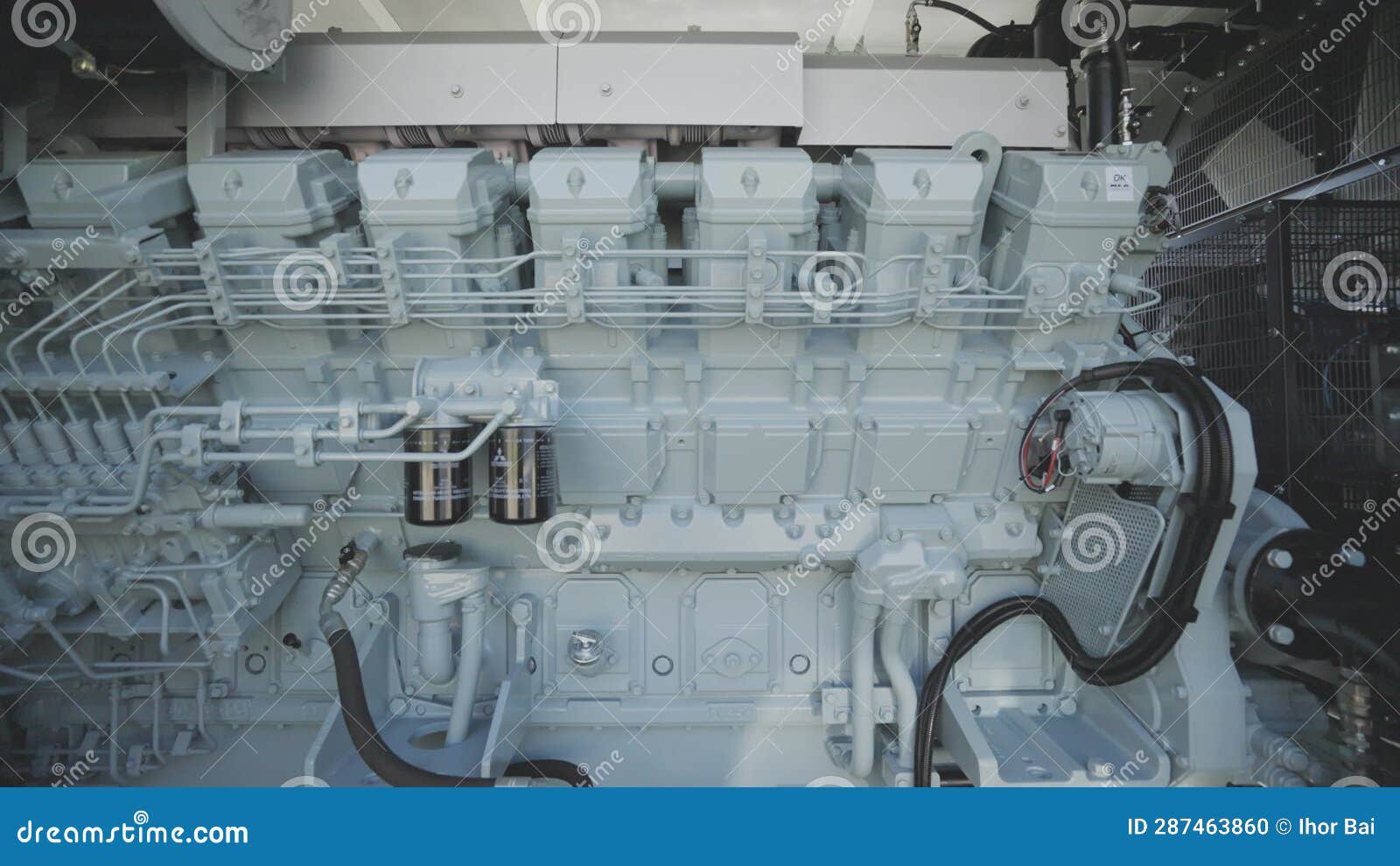 Diesel Generator Engine. Industrial Diesel Generator. Diesel Generator ...