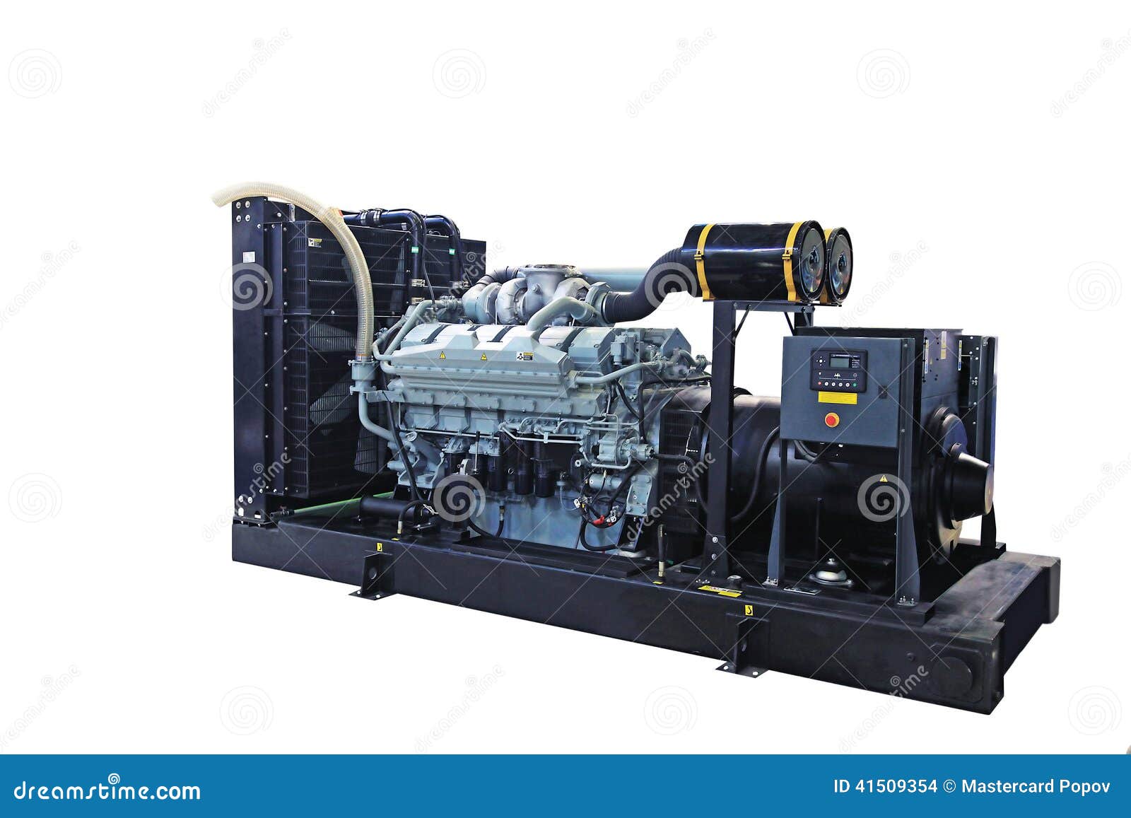 Diesel generator stock photo. Image of power, equipment - 41509354