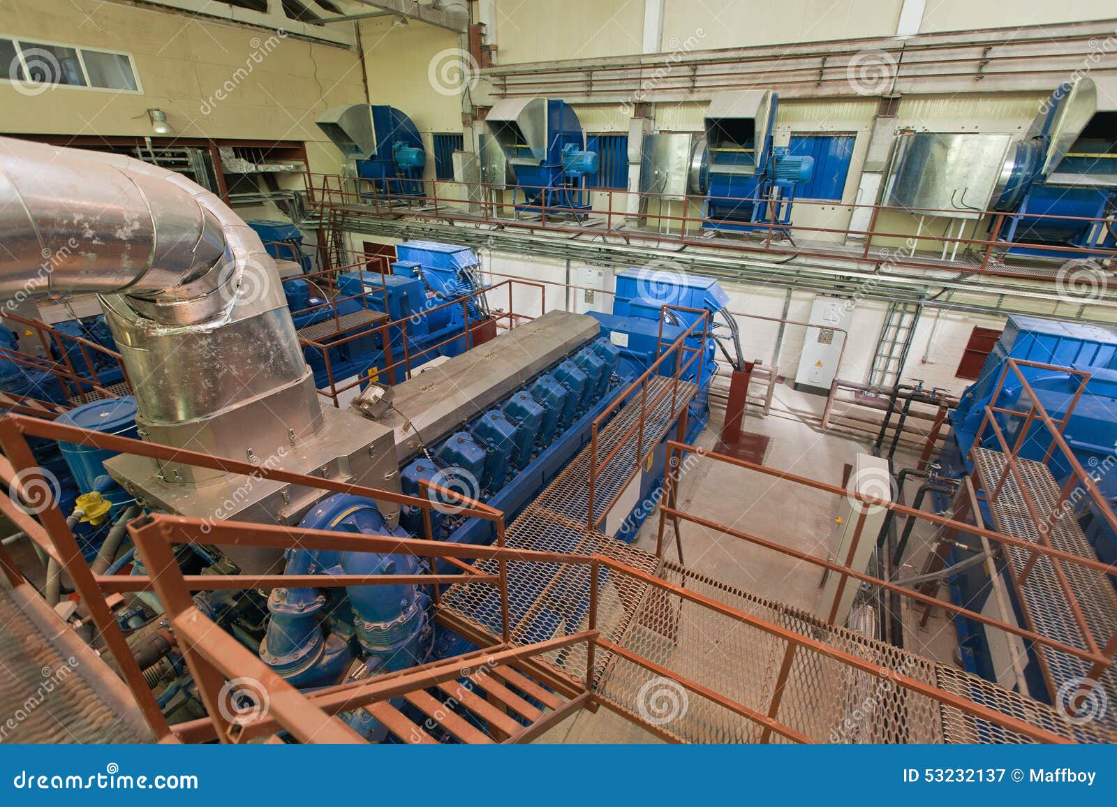 Diesel-generator set stock image. Image of energy, diesel - 53232137