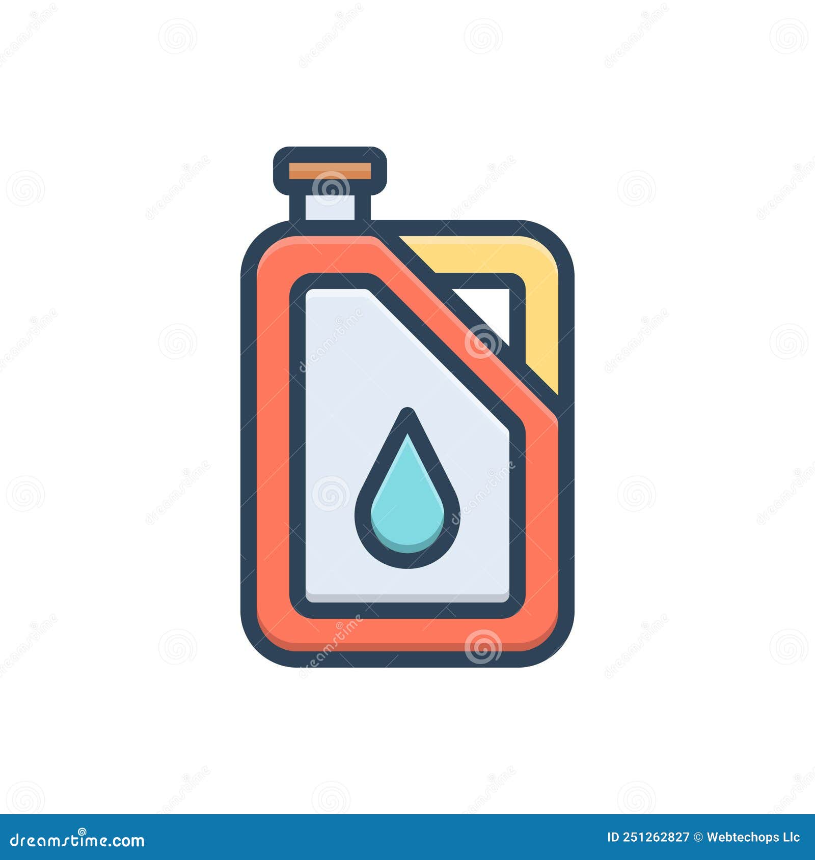 Color Illustration Icon for Diesel, Fuel and Gasoline Stock ...