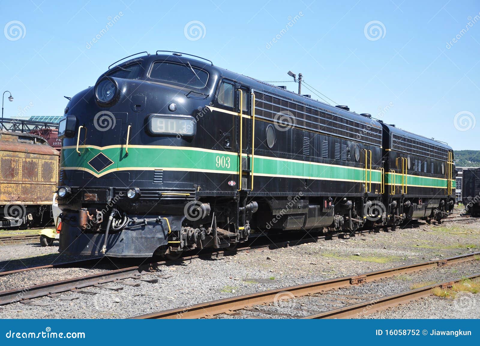 Diesel Locomotive stock photo. Image of pennsylvania - 16058752