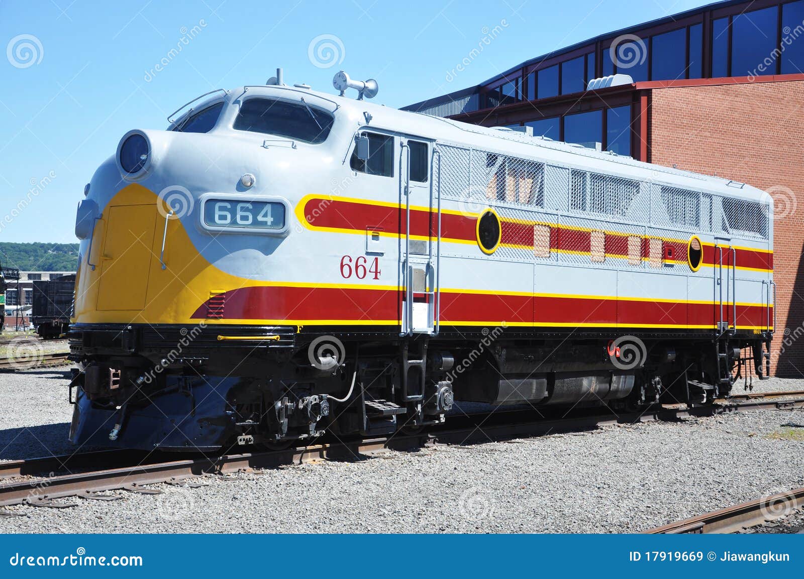 Diesel Locomotive editorial stock image. Image of technology - 17919669