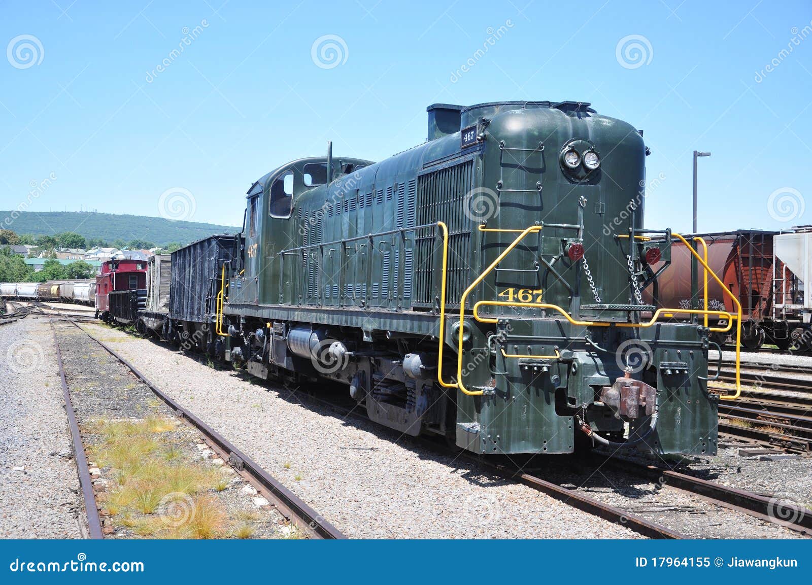 Diesel Locomotive stock image. Image of transportation - 17964155