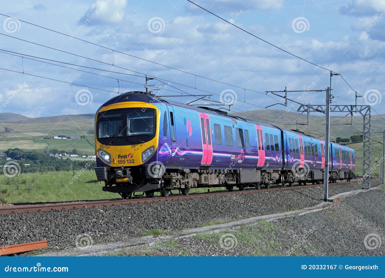 Diesel Multiple Unit Train In Preston Station Editorial Image ...