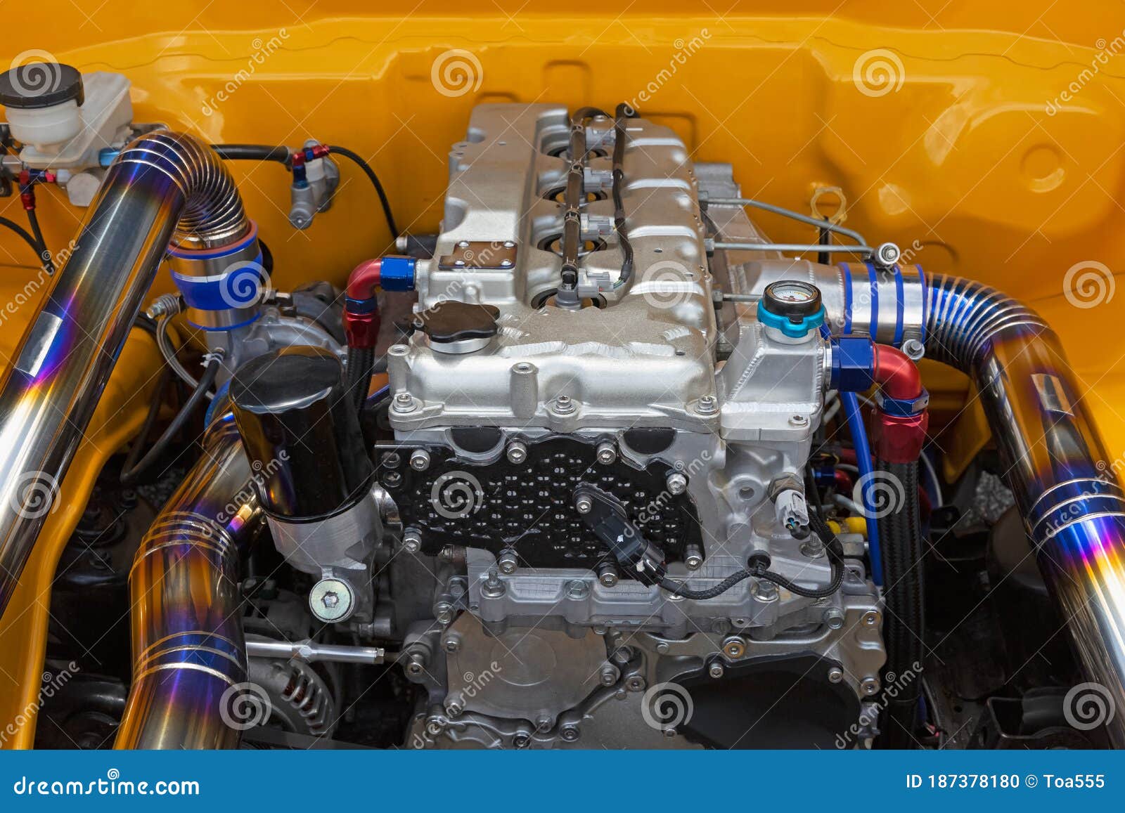Diesel racing car engine stock photo. Image of pick - 187378180