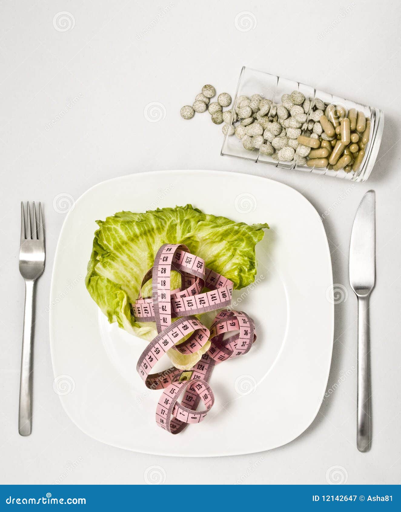 On diet stock image. Image of dieting, fork, hard, plate - 12142647