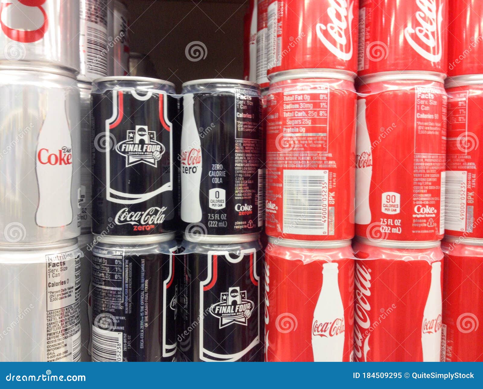 Cases Of Cans Of Truly Flavored Hard Seltzers At A Sams Club Grocery ...