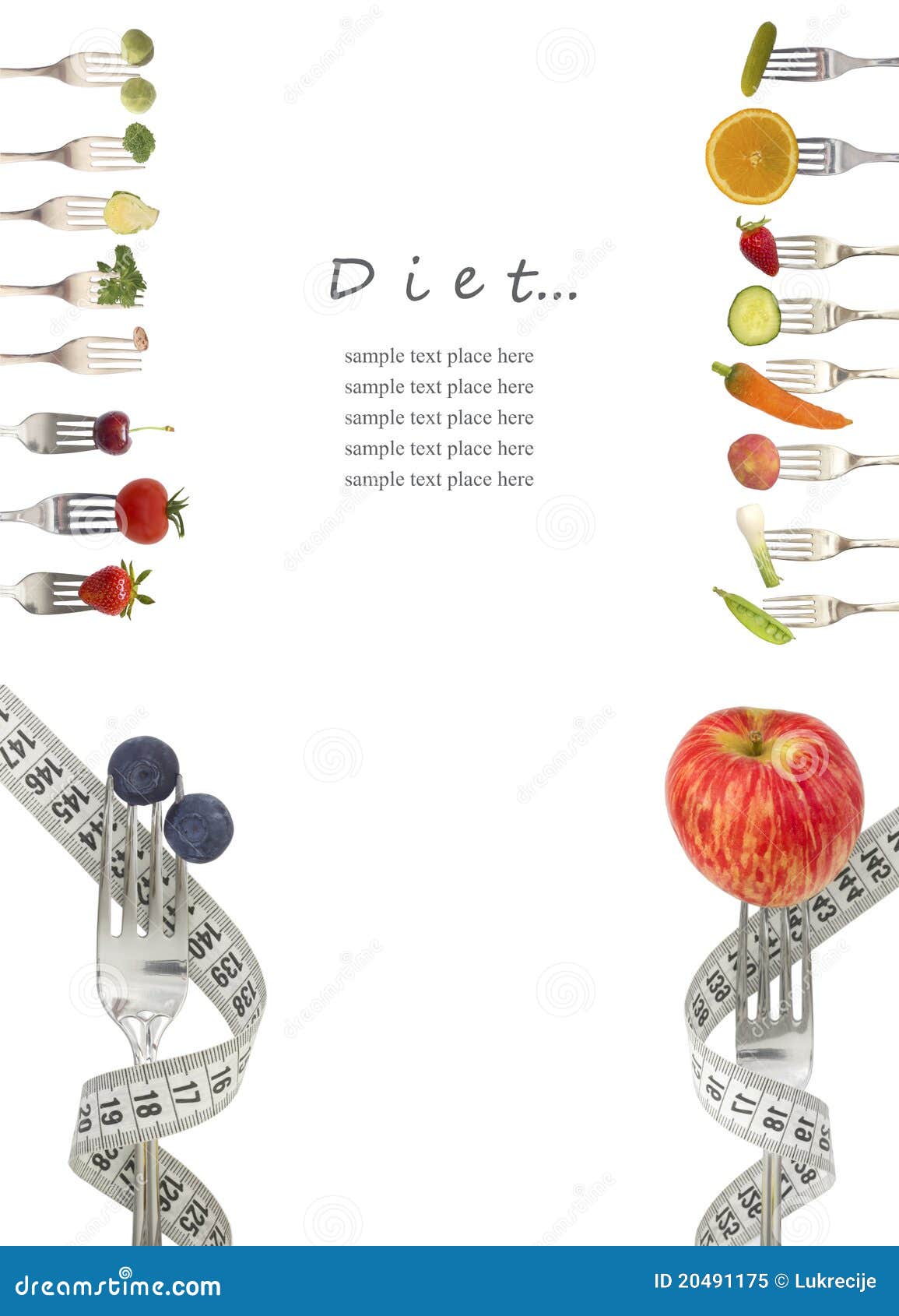 Diet concept stock image. Image of freshness, organic - 20491175