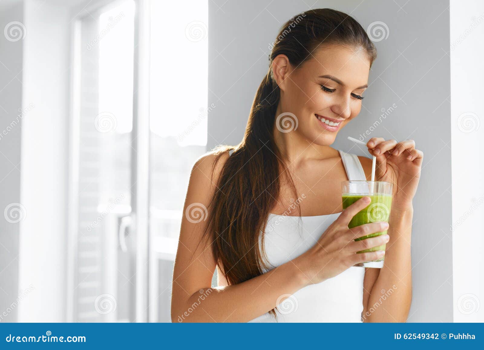 Diet Healthy Eating Woman Drinking Juice Lifestyle Food Nutrition