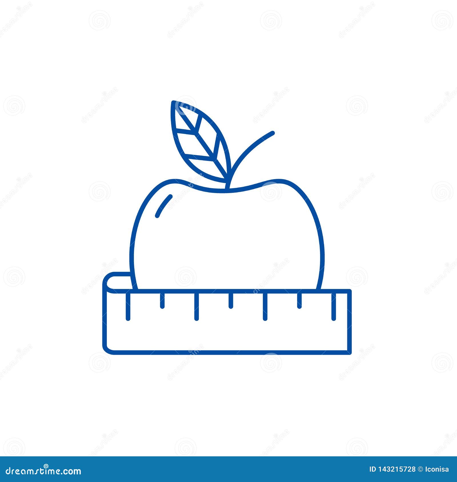 Diet Line Icon Concept. Diet Flat Vector Symbol, Sign, Outline ... Diet Line Icon Concept. Diet Flat Vector Symbol, Sign, Outline ...