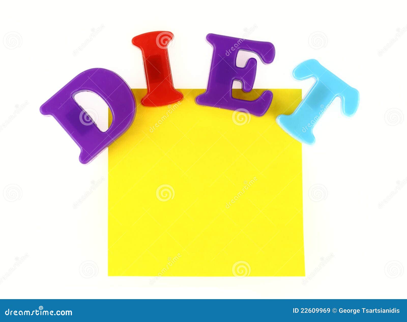 Diet note stock image. Image of notepaper, frame, empty - 22609969