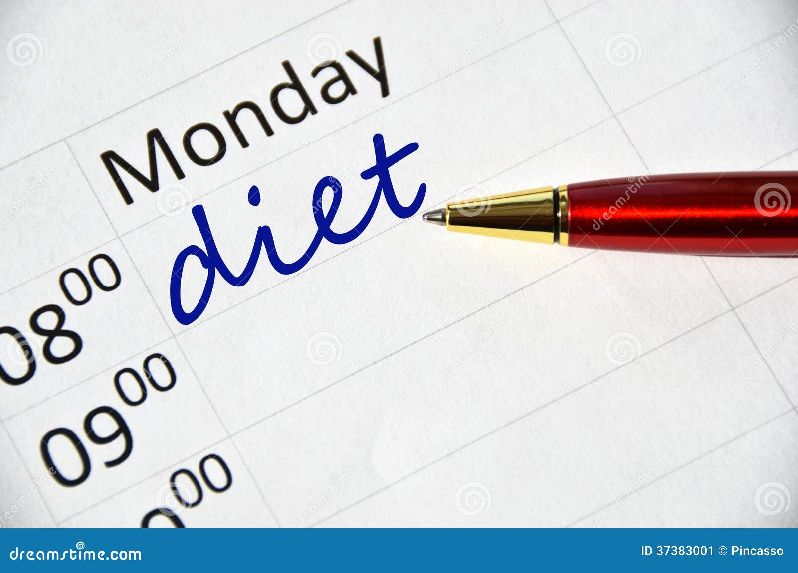 Diet note stock image. Image of organize, date, message - 37383001