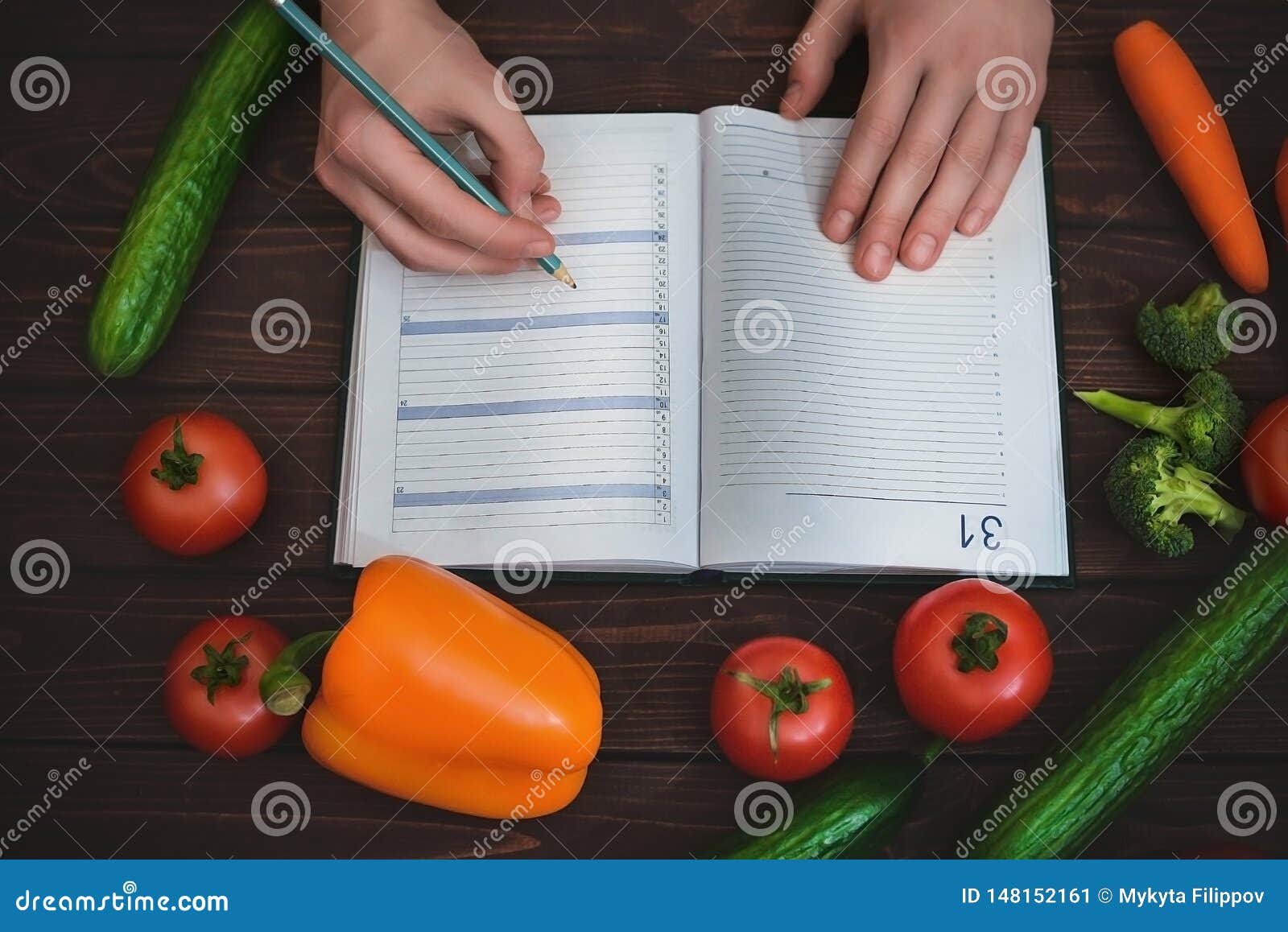 Diet Plan. the Concept of Diet. Dietary Menu Stock Image - Image of ...