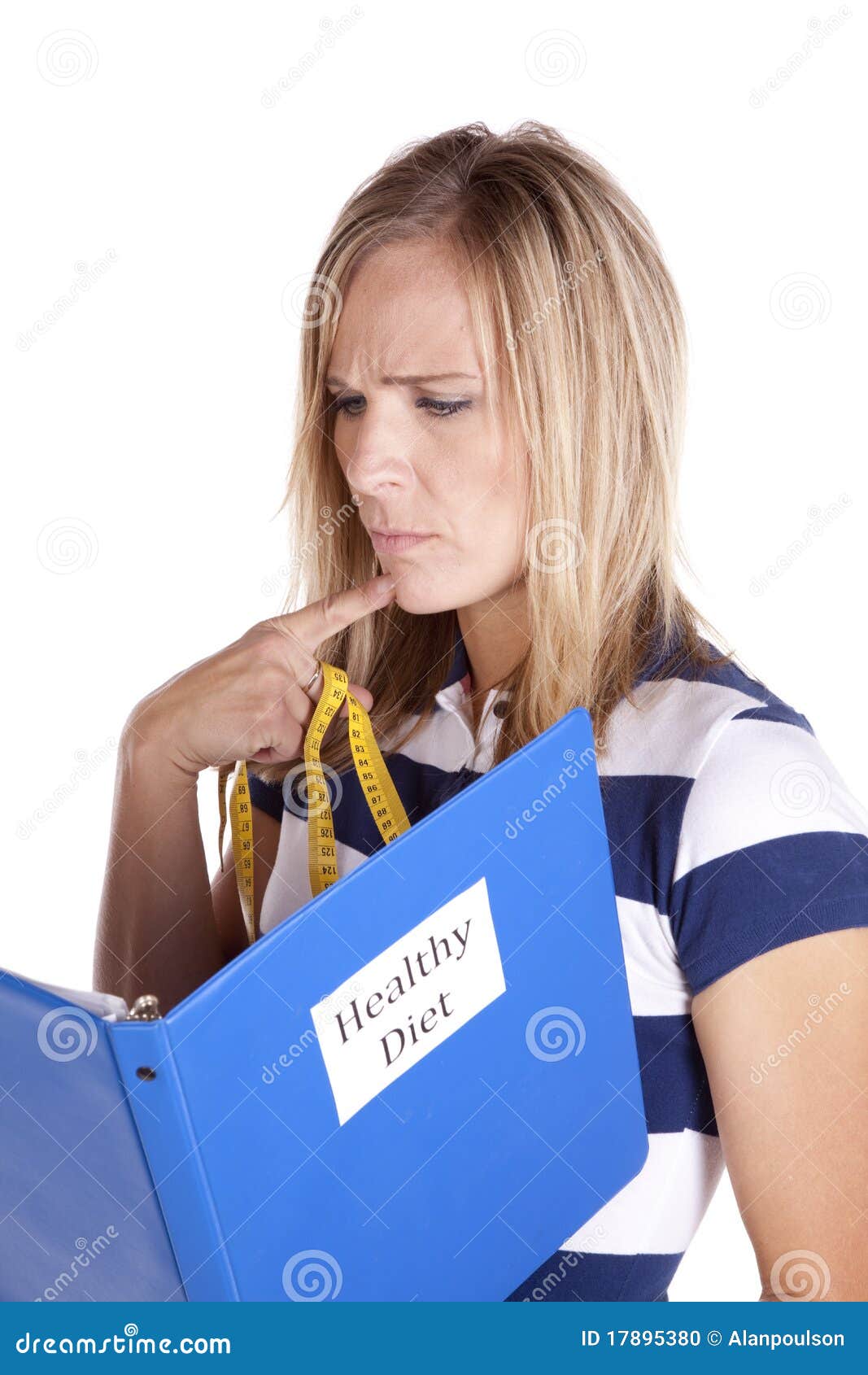 Dieta Sana De La Mujer Referida Foto de archivo - Imagen de salud ...