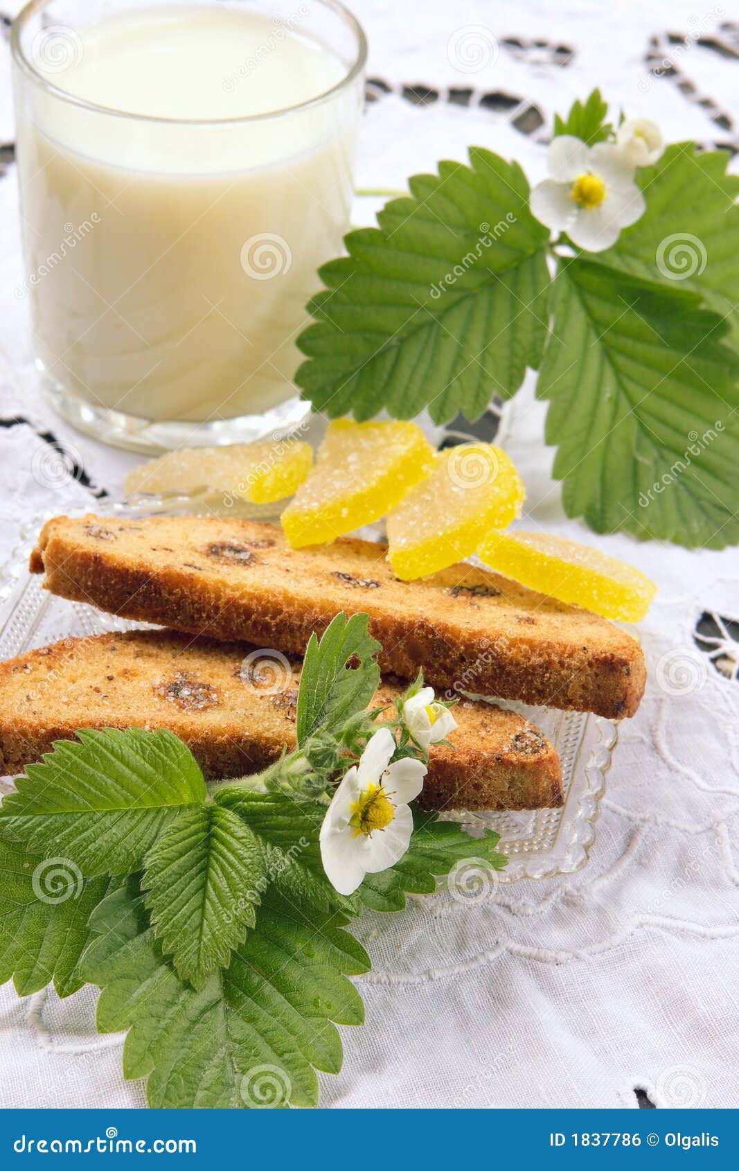 Dietary Breakfast with Milk Stock Photo - Image of milk, healthy: 1837786