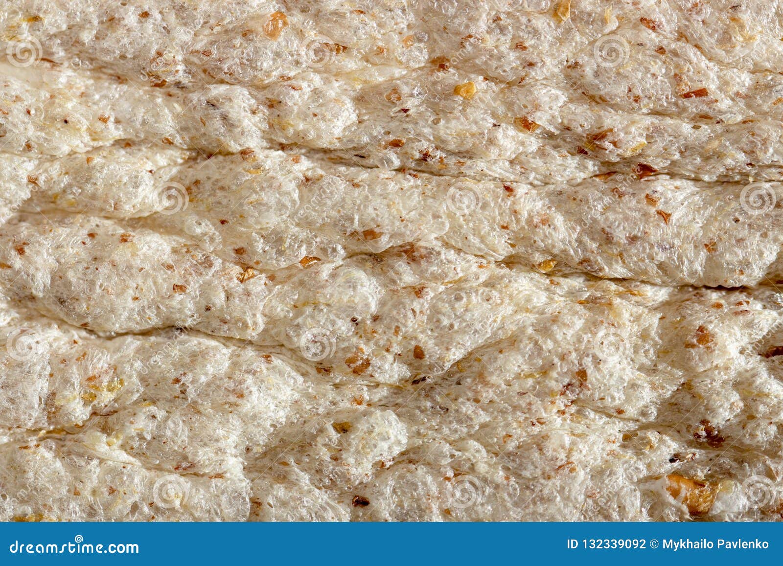 Dietary Crispy Bread Texture Macro Close Up Stock Photo - Image of ...