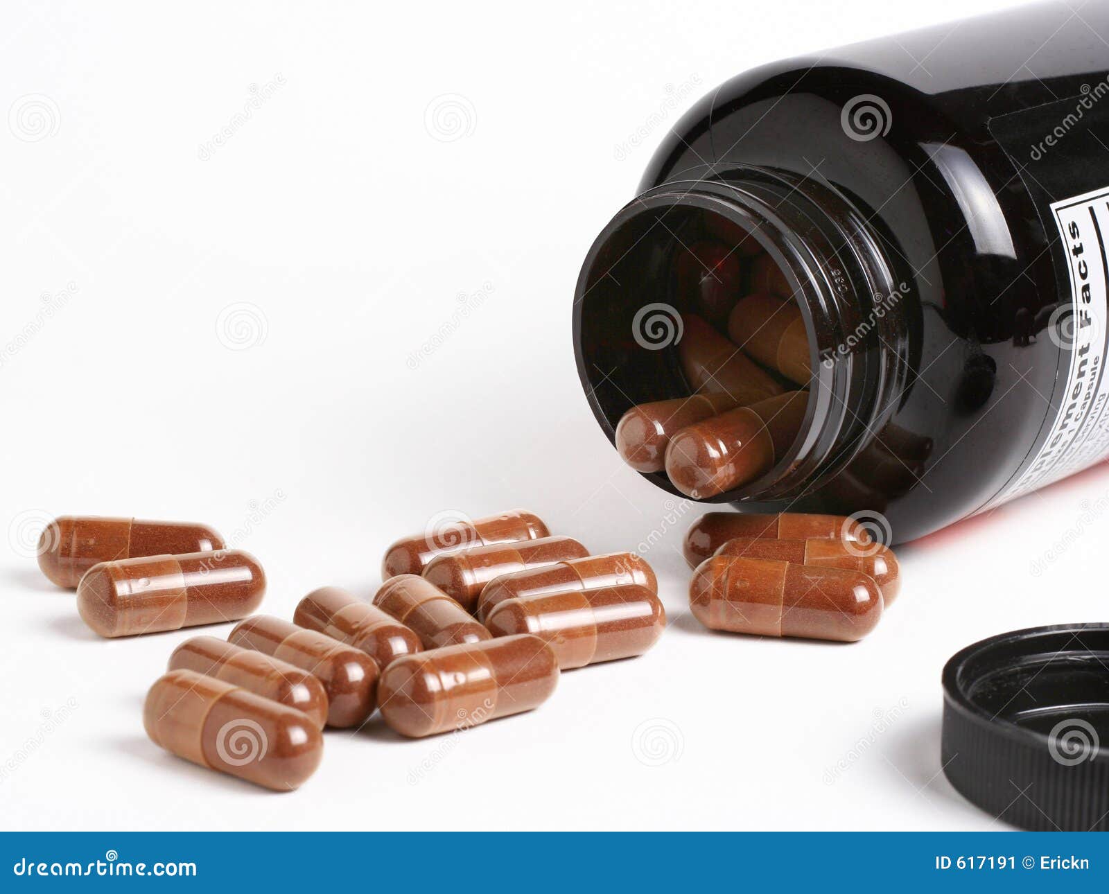 Dietary supplements stock image. Image of prescription - 617191