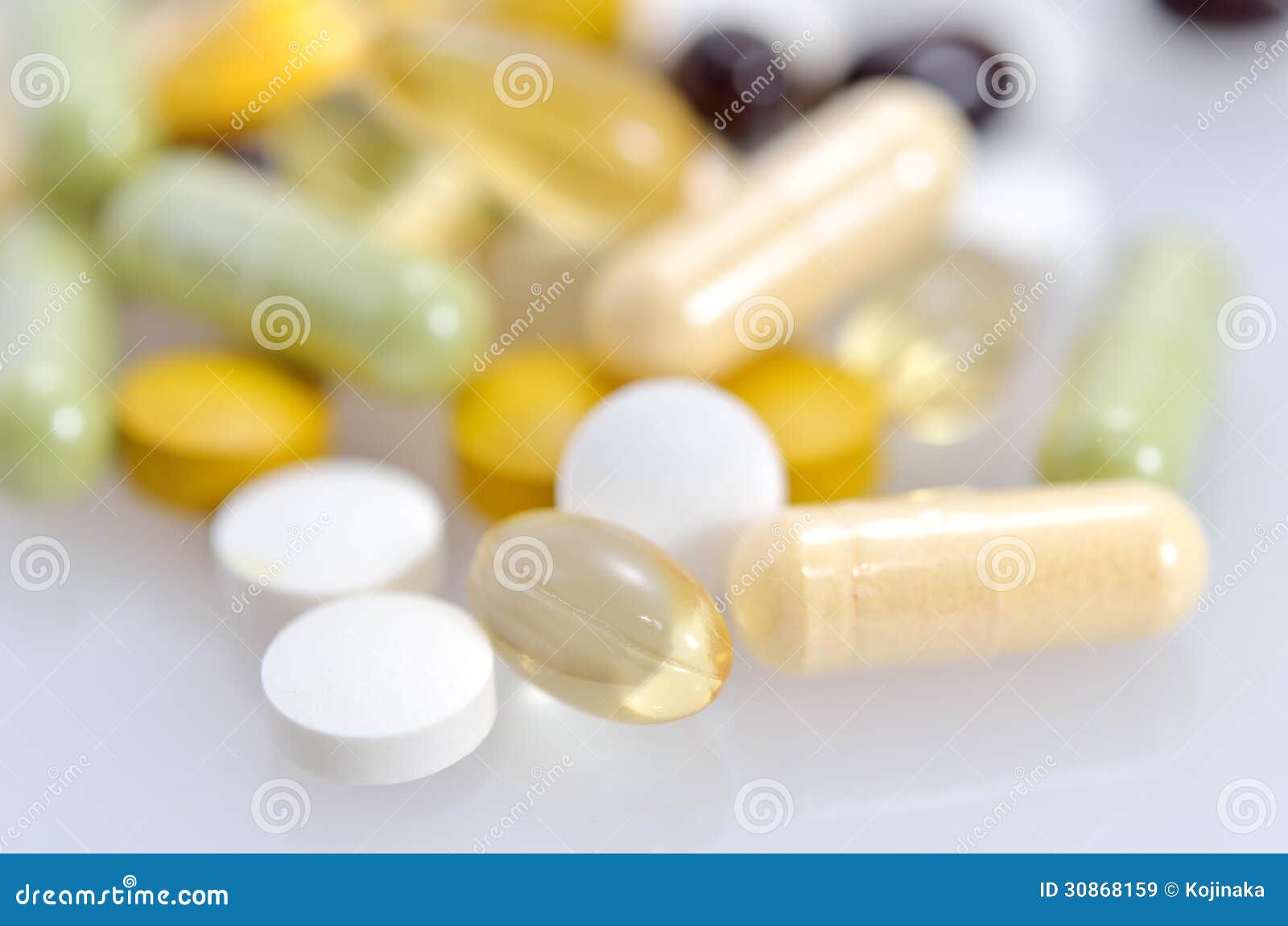 Dietary Supplements. stock image. Image of dietary, lifestyle - 30868159
