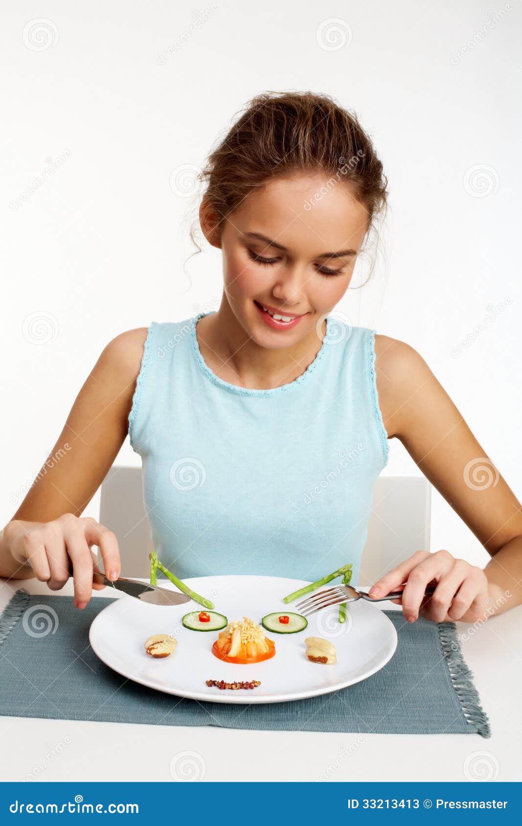 Dieting is fun stock image. Image of funny, eating, ingredients - 33213413