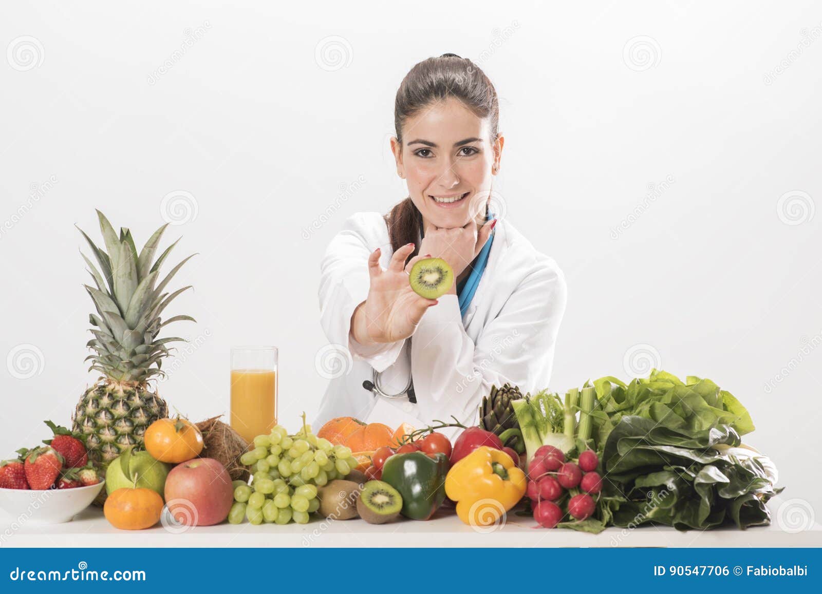 Dietitian doctor stock photo. Image of good, immunity - 90547706
