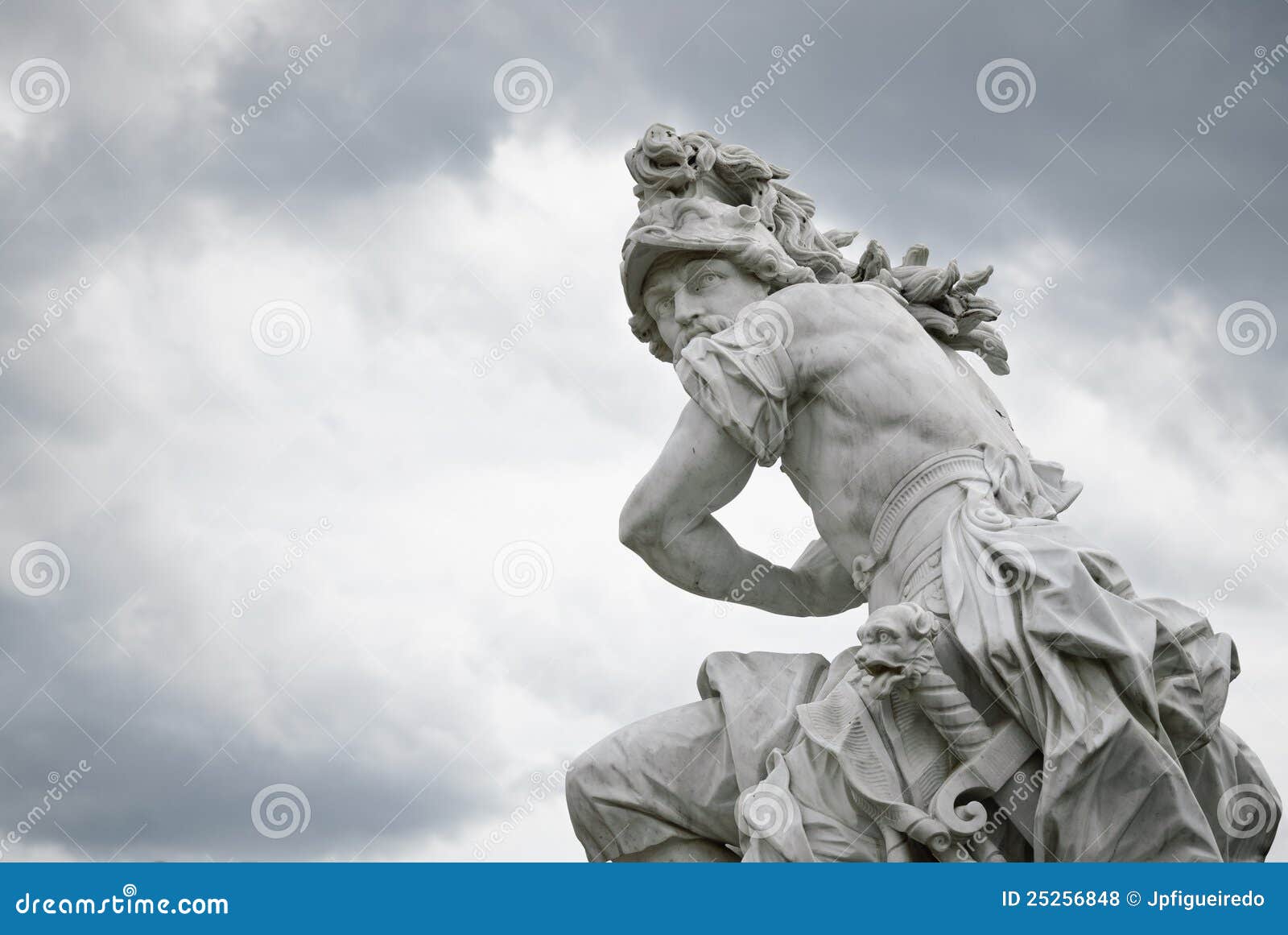 Dieu de guerre - Mars photo stock. Image du bleu, dieu - 25256848